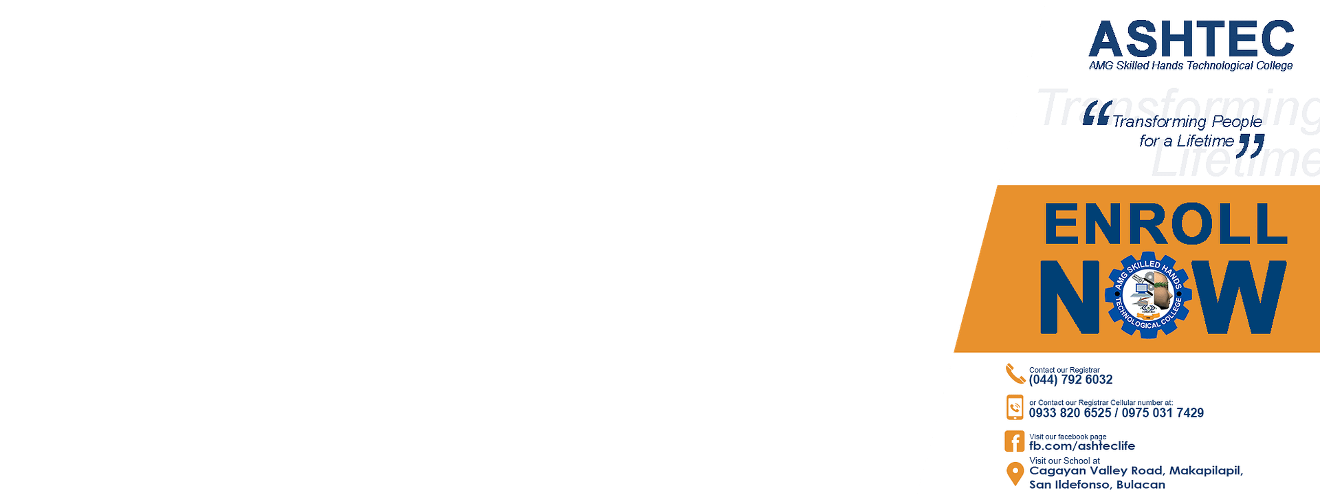 ASHTEC – AMG Skilled Hands Technological College